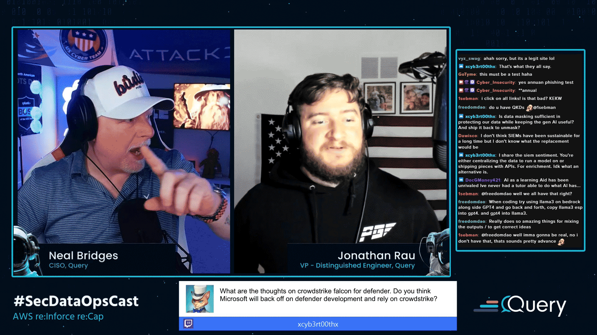 SecDataOpsCast - AWS re:Inforce re:Cap - Query