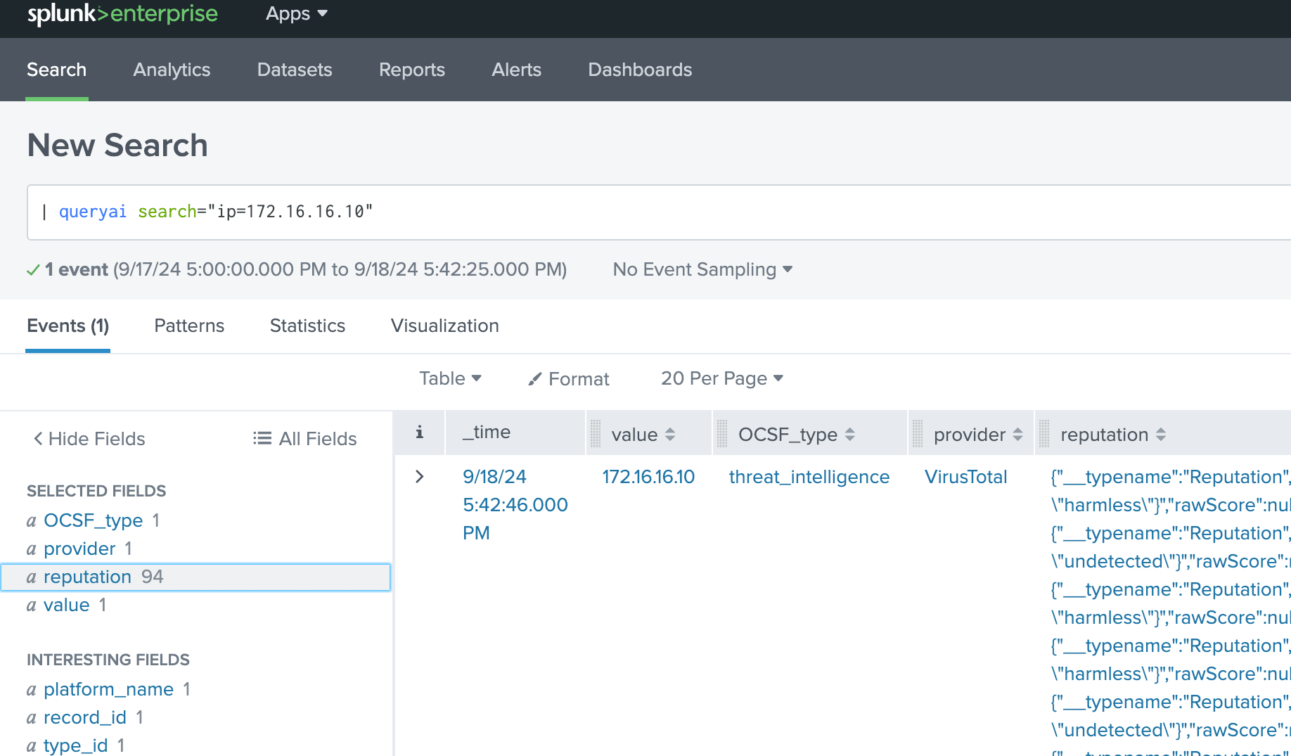 Query Federated Search For Splunk Query 